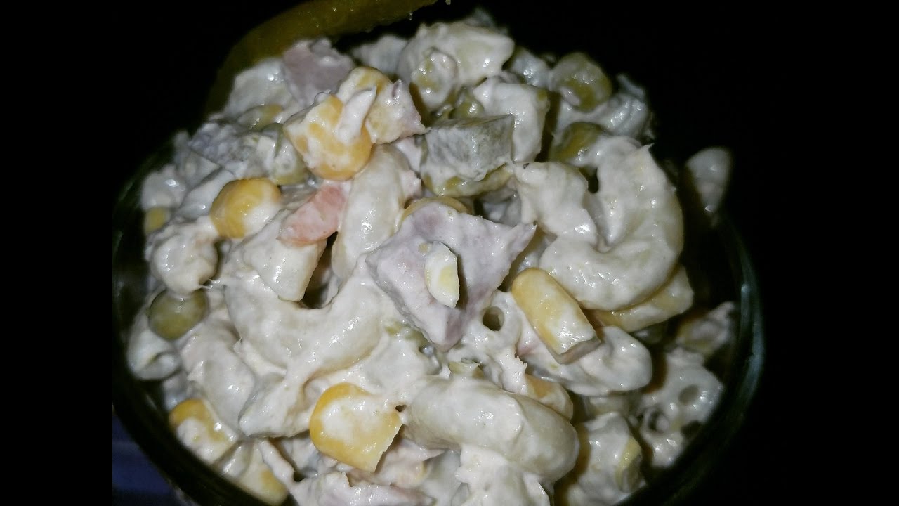 Ensalada De Coditos Con Atun, Pasta - YouTube