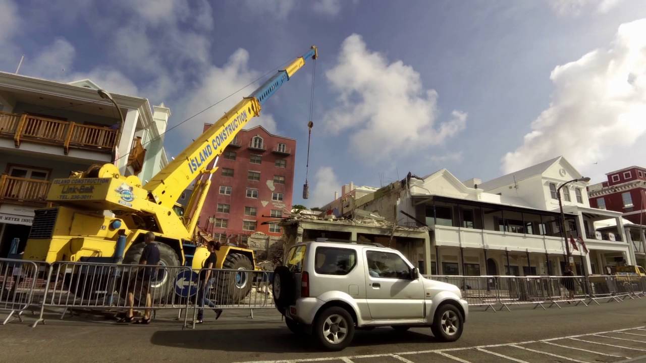 Timelapse of Demolition on Front Street, Sept 2 2016 - YouTube