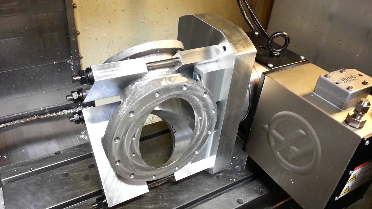 Machined this fixture and casting. - YouTube