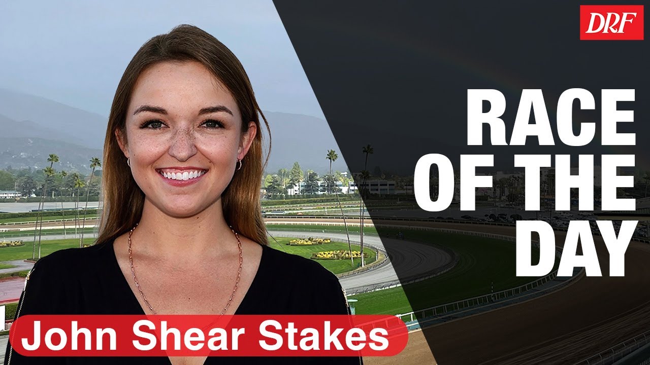 DRF Sunday Race of the Day | John Shear Stakes 2023 - YouTube