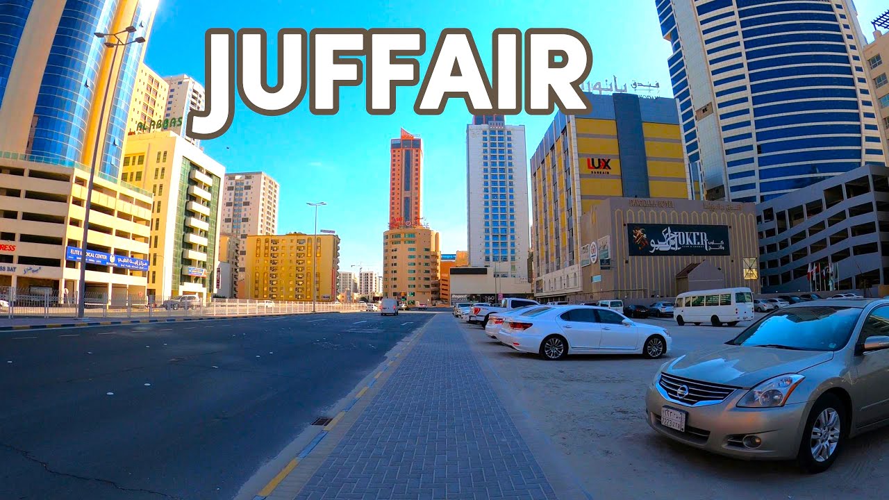JUFFAIR CITY BAHRAIN FIRST IMPRESSION / BIKE TOUR 4K - YouTube