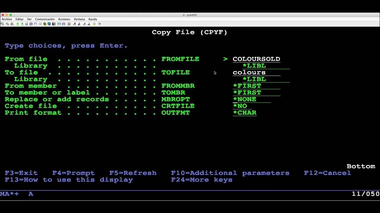 Coding in RPG (IBM i/AS400). Converting DDS to SQL DDL with SQL - YouTube