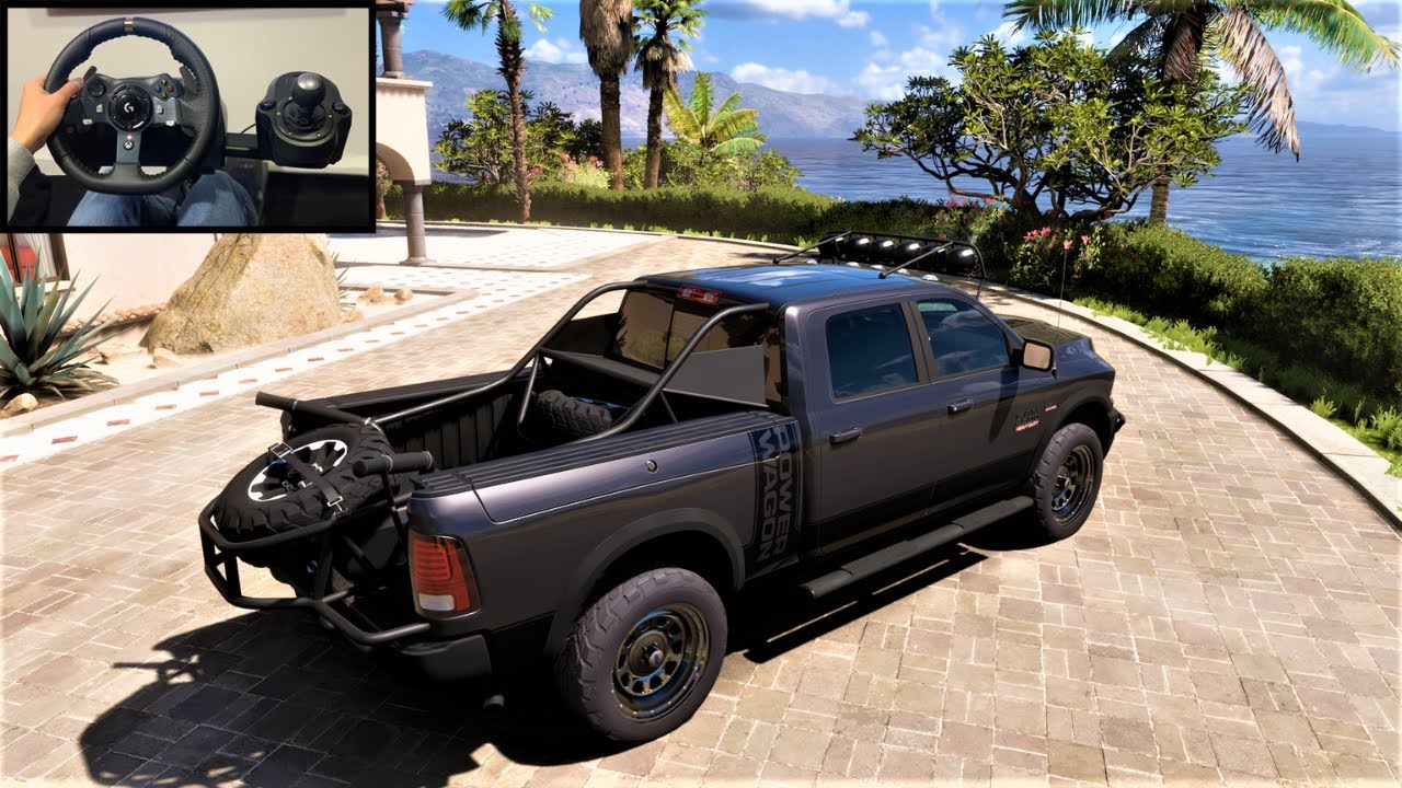 OFFROAD DODGE RAM | Forza Horizon 5 | steering wheel - YouTube