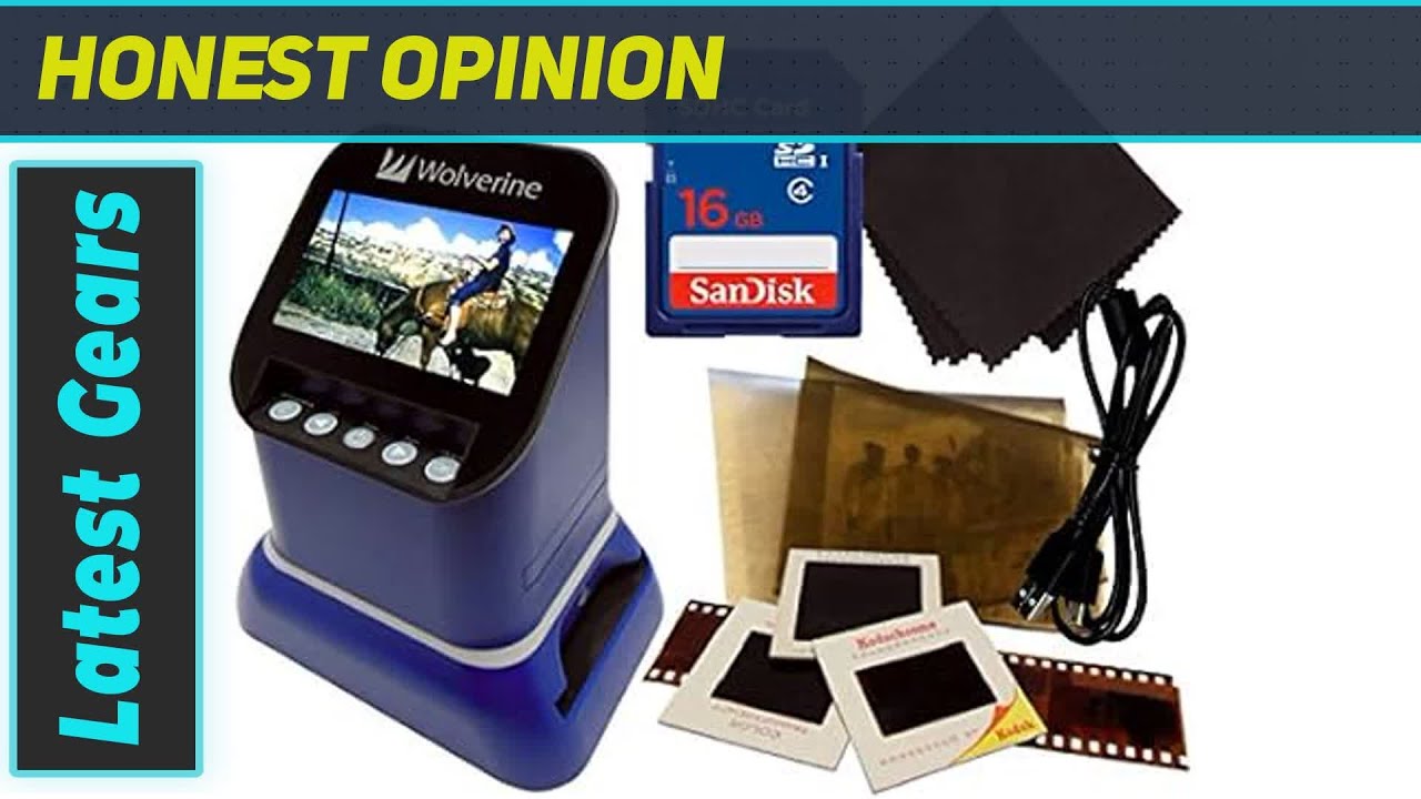 Wolverine F2D Saturn Digital Film & Slide Scanner - Convert Your ...