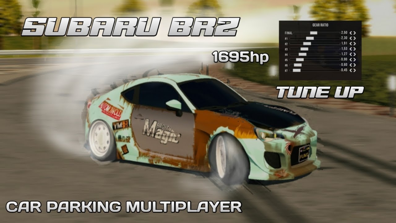 SUBARU BRZ DRIFT SETUPS AND TUNE - Car Parking Multiplayer New Update ...