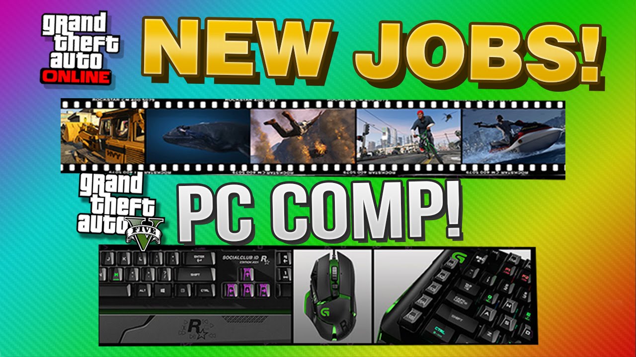 GTA 5 PC COMPETITION & New GTA 5 Cross Platform Jobs! (GTA 5 News ...