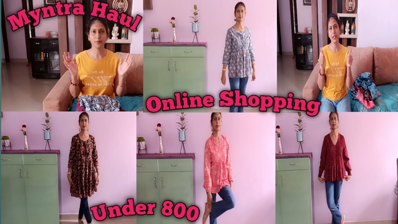 Myntra Haul | Online Shopping Under 800 || @Prachi_ki_Dairy - YouTube