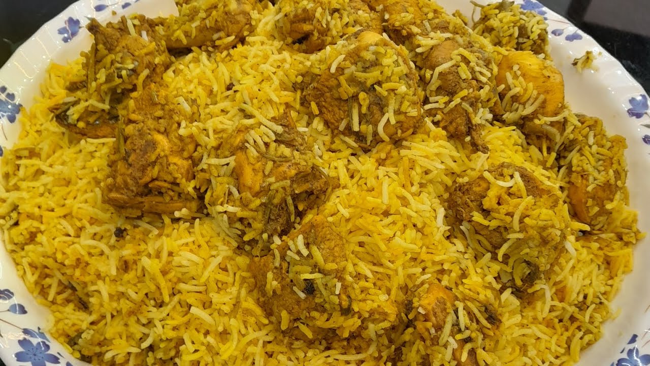 chicken mandhi arabic style mandhi [sara food lounge] - YouTube