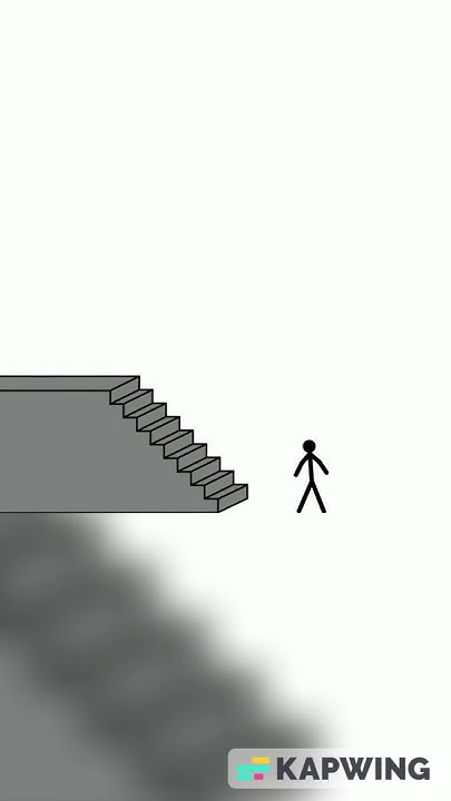 You know, you can't fall down the stairs if you're already at the bottom. Credits to ...