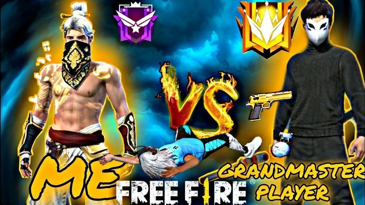 OP Rock and Aditya FF vs 2 Grand Master players | Custom room Match Highlights | UMP+Desert OP ...