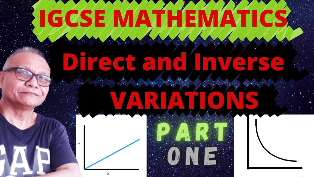 Variation Direct Igcse - YouTube