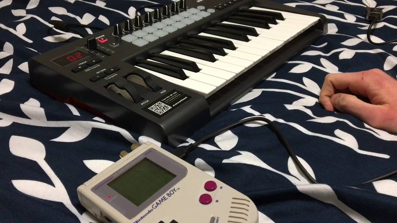 LSDJ with MIDI Keyboard - YouTube