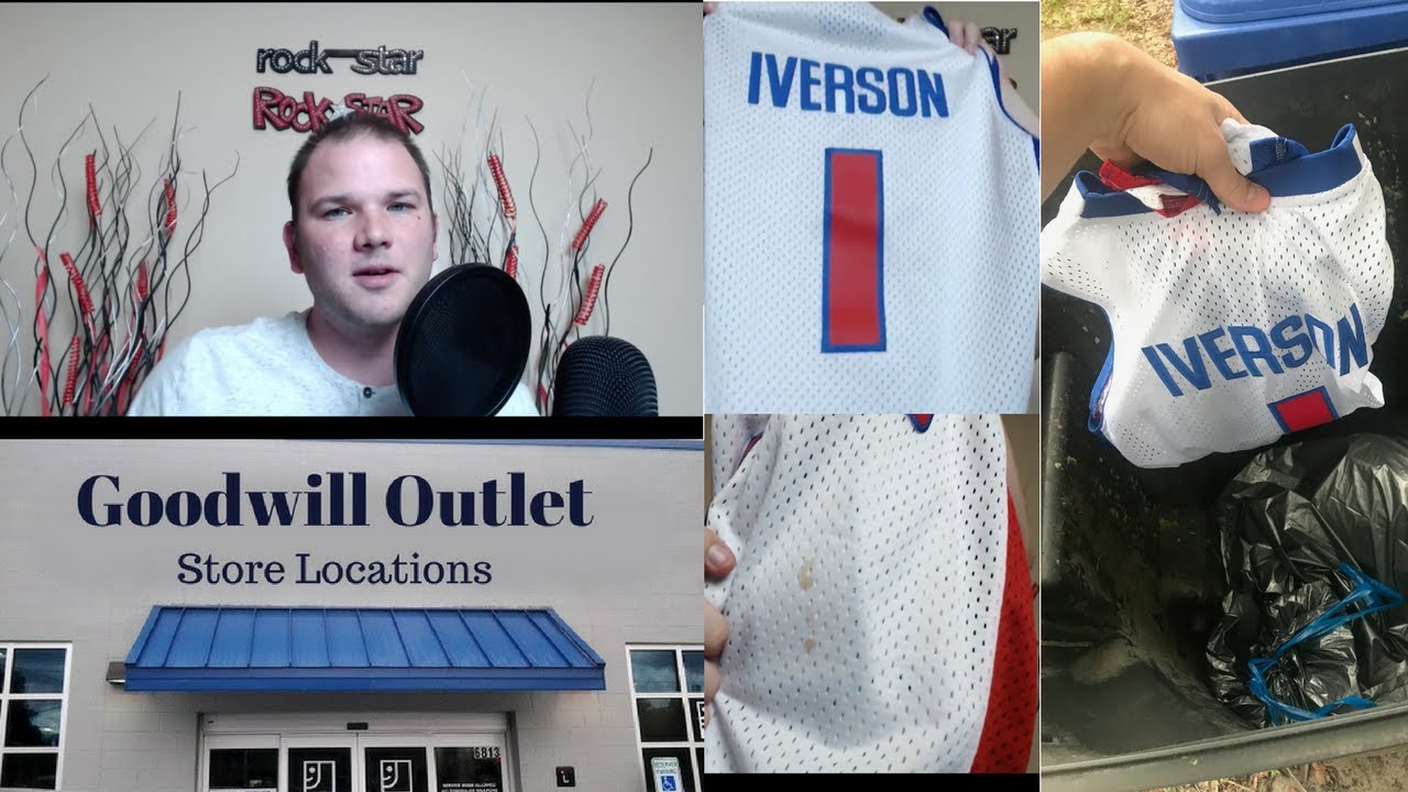 Garbage Goodwill Outlet Haul to sell on Ebay - YouTube