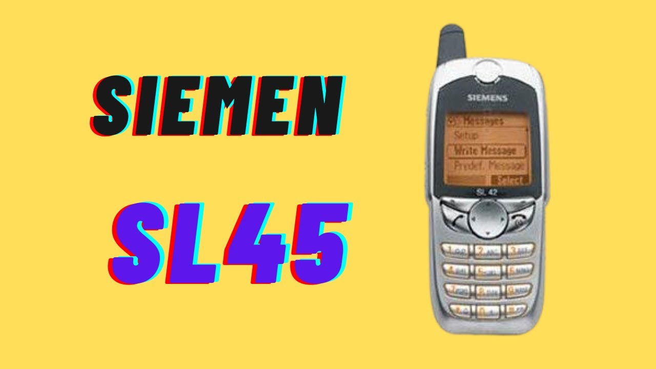 Hướng dẫn chế bin điện thoại siemens sl45 - YouTube