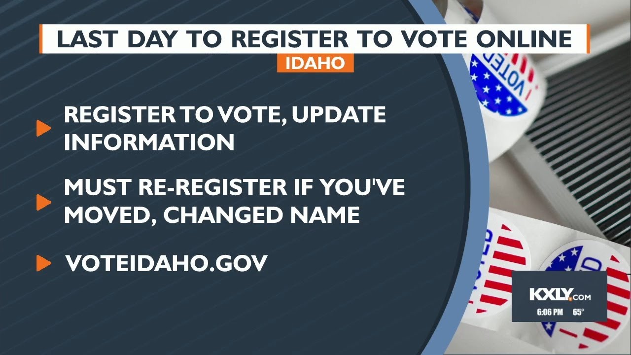 Deadline for online voter registration in Idaho is Friday - YouTube