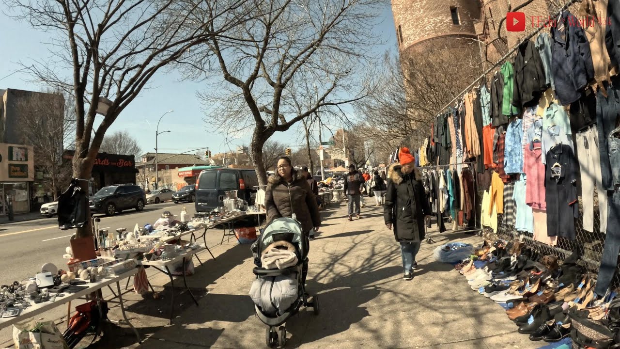 Bronx Walk NYC [4K] – Exploring Kingsbridge Heights, March- 2024 - YouTube