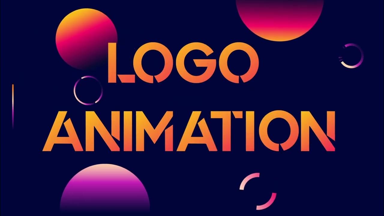 animation text logo animation - YouTube