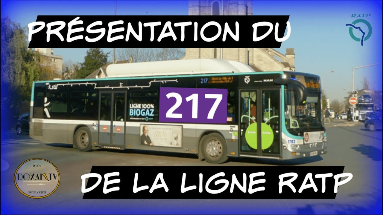 RATP Bus Ligne 217 - YouTube