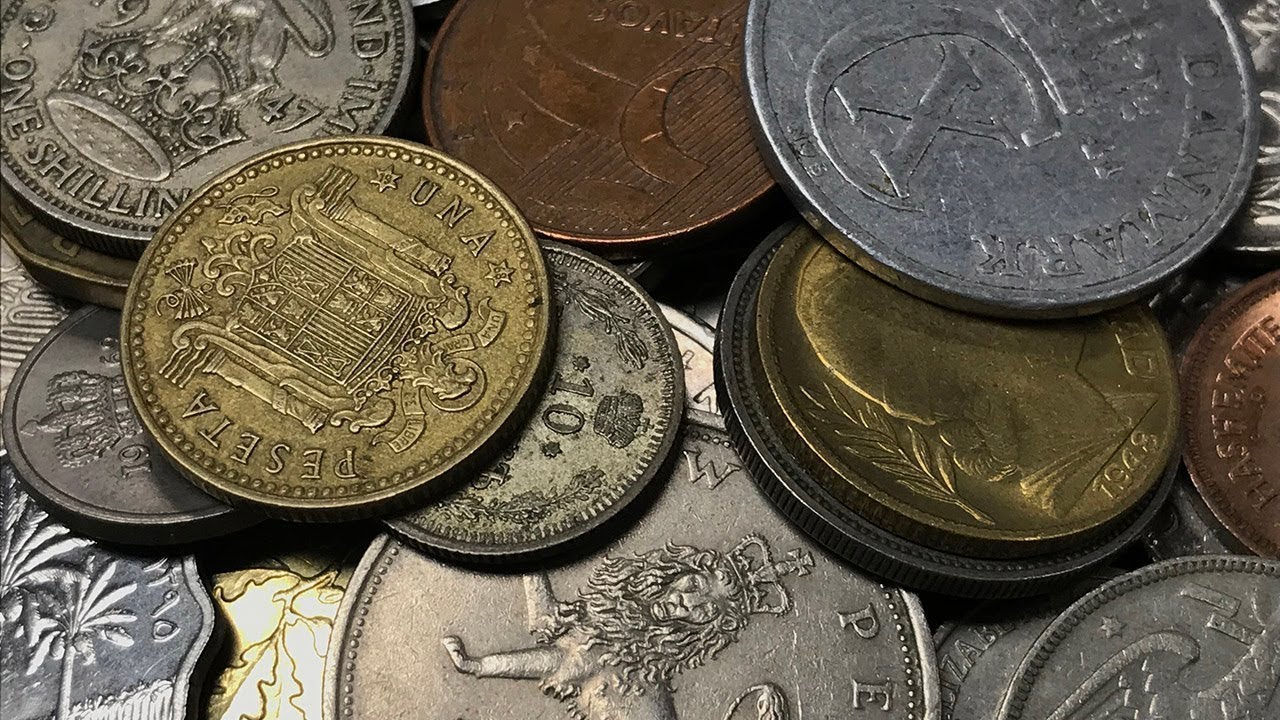 World Coins RARE SILVER Found in Half Pound Loot Bag - Bag #29 - YouTube