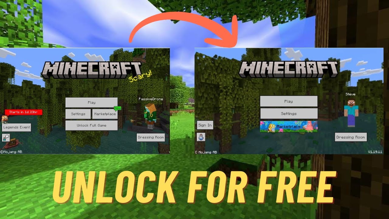 Minecraft Bedrock Unlock full game fixed(2025) - YouTube