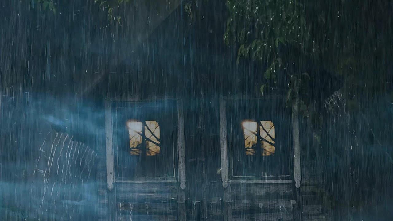 Repose & Chill and Fall Sleep in 2 Minutes with Heavy Rain on Roof ...