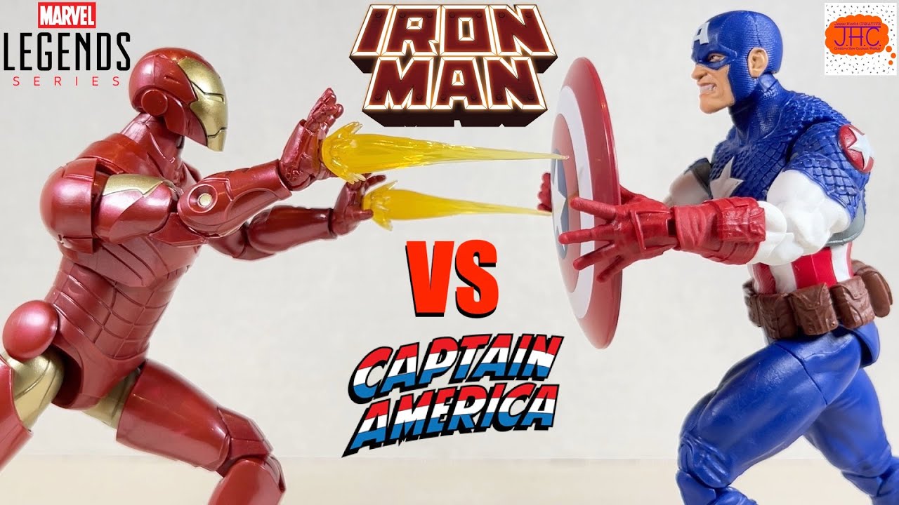 AVENGERS! Ultimate Captain America & Extremis Iron Man Marvel Legends ...