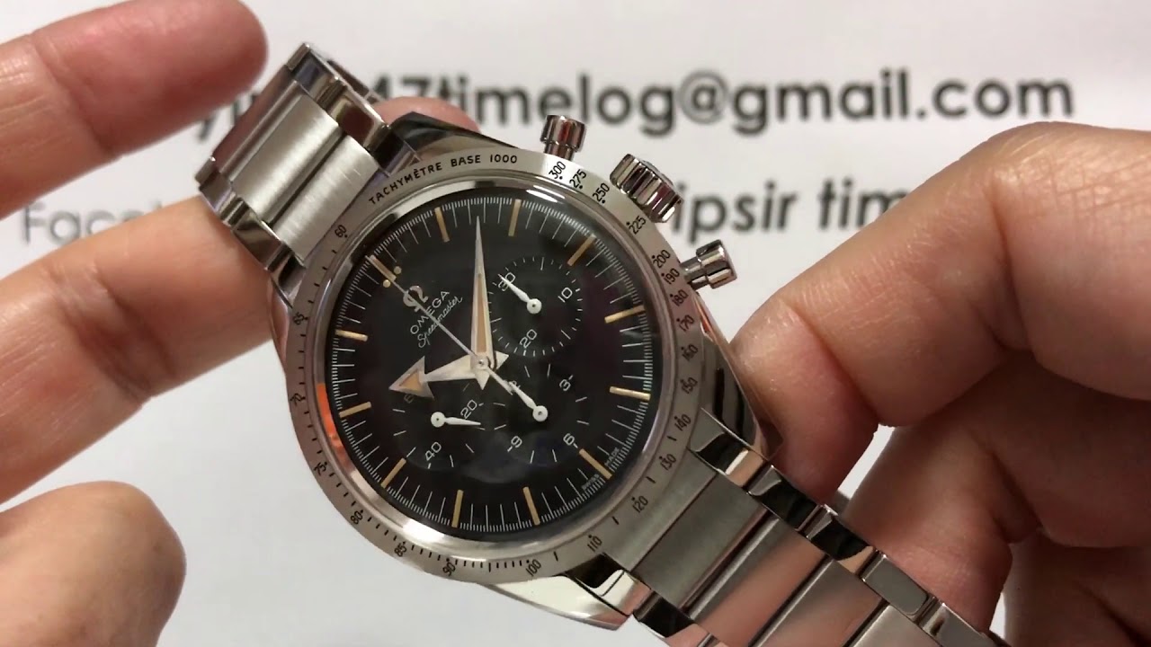 OMEGA SPEEDMASTER 60th anniversary limited - YouTube