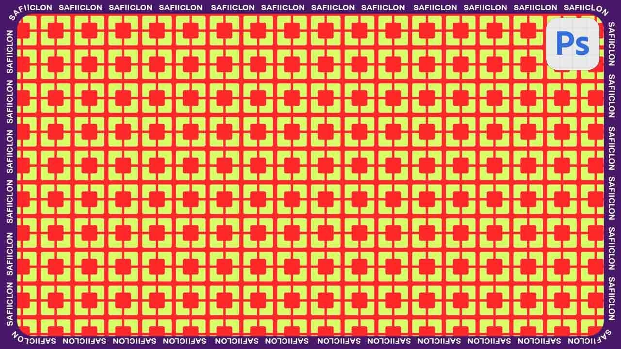 [ Photoshop Tutorial ] How to Make Square Pattern Background in ...