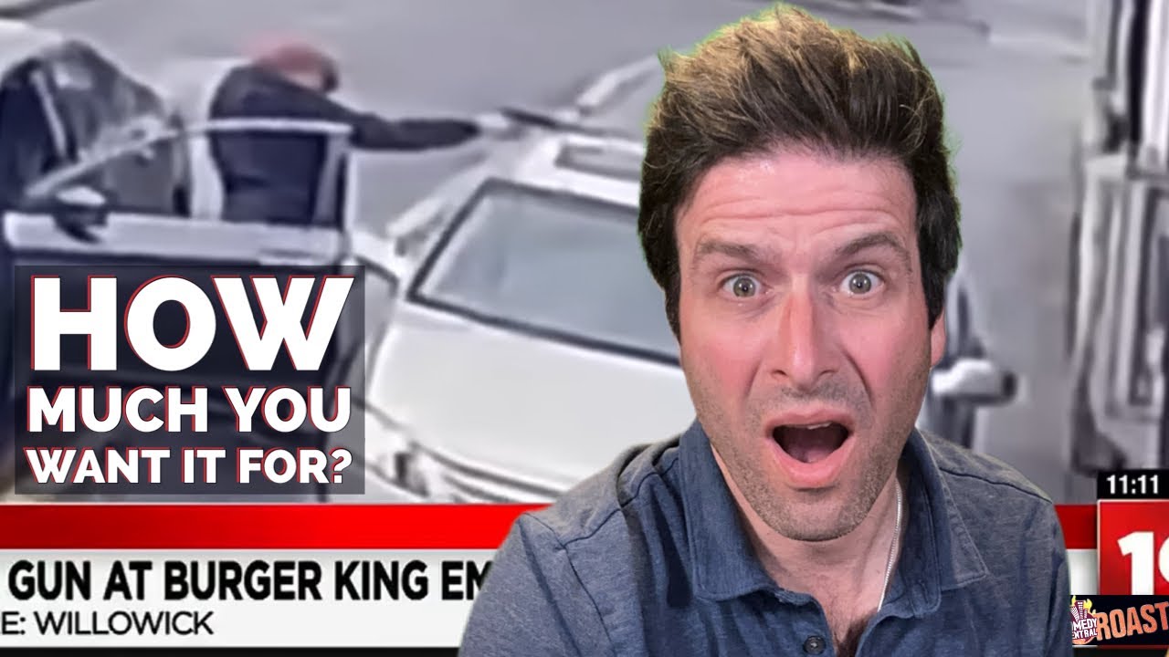 Danny Devito Pulls Gun at Burger King! 😲🤣 - YouTube