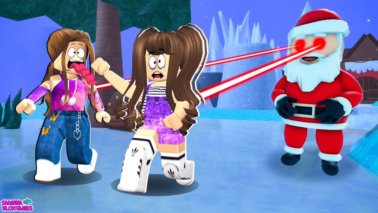 ESCAPE DO PAPAI NOEL -Escape Santa Bob Obby!! Roblox - YouTube