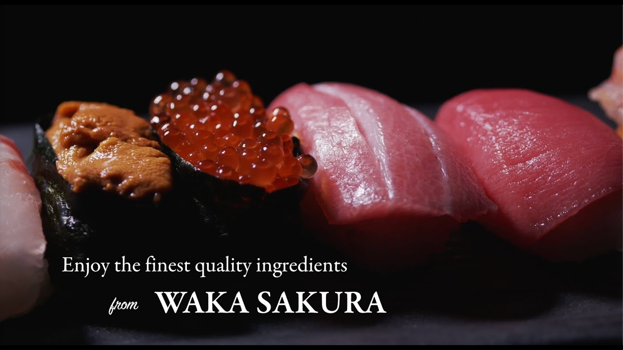 Waka Sakura Sushi Restaurant at the Tokyo Central Gardena Store - YouTube