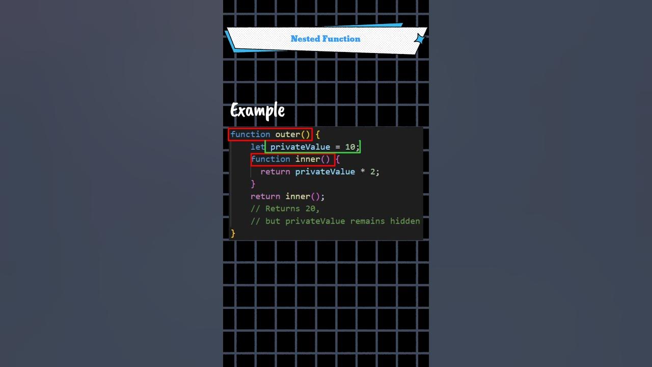 Daily Question 16 What Is Nested Function Codelife