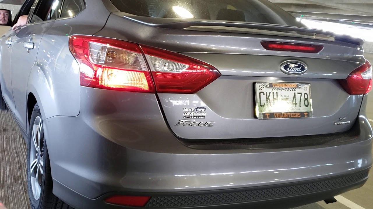 Custom Focus SE exhaust - YouTube