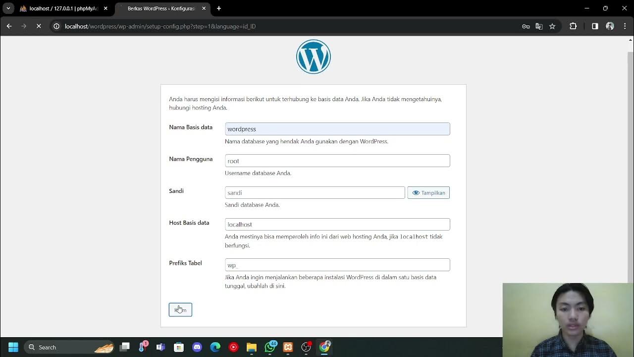 Install Wordpress - YouTube