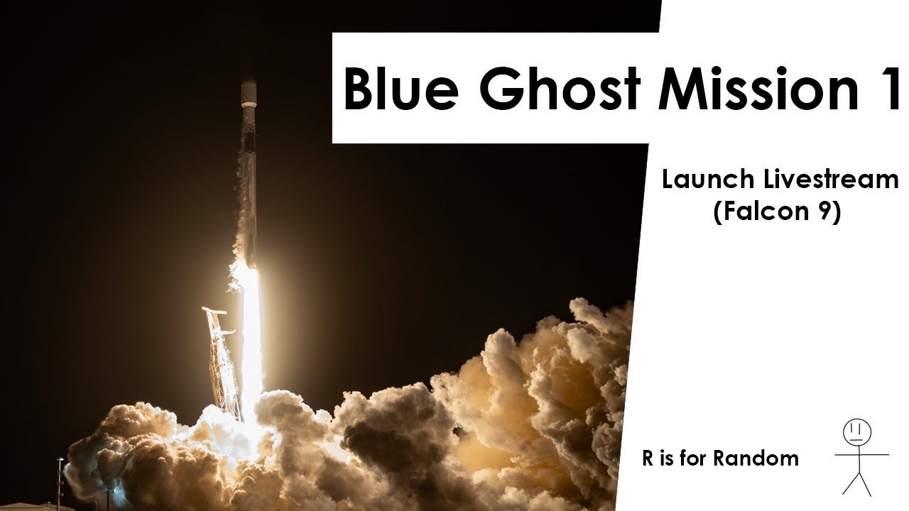 Live! Blue Ghost Mission 1 Launch - YouTube