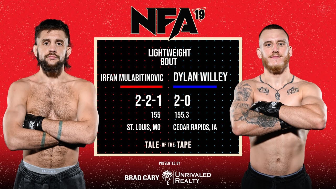 Nemesis 19 Pro #MMA bout Irfan Mulabitinovic vs Dylan Willey - YouTube