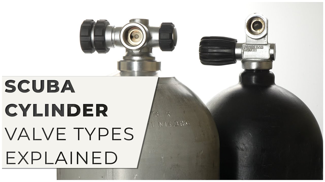 Scuba Cylinder Valve Types Explained #scubadiving w/ @scubacom - YouTube