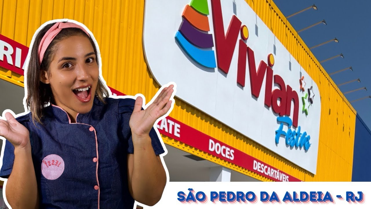 VIVIAN FESTAS EM SÃO PEDRO DA ALDEIA - INAUGURAÇÃO 😮 TOUR PELA LOJA ...