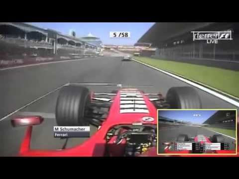 Michael Schumacher vs Alonso Istanbul Park Onboard F1 2006 by magistar
