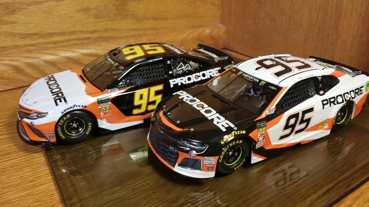 NASCAR Diecast Review: Matt Dibenedetto 2019 Procore Elite - YouTube