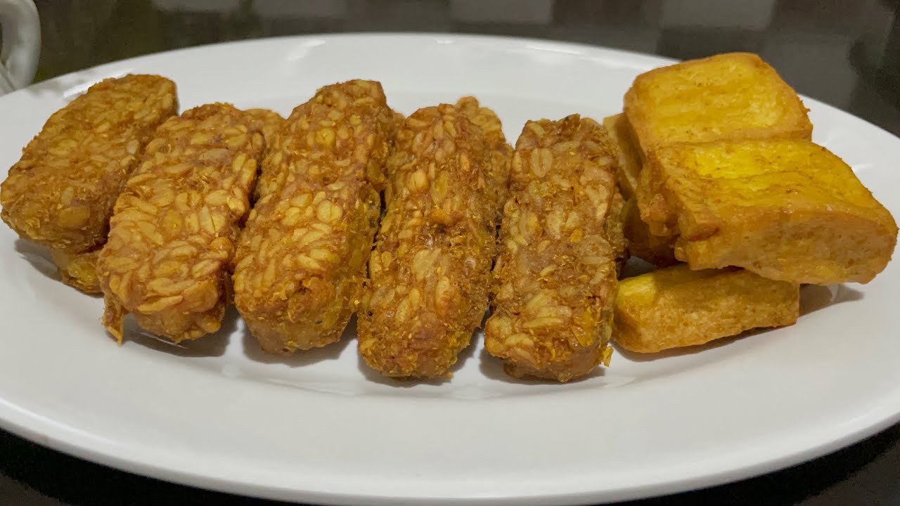 GORENG TEMPE DAN TAHU PAKAI BUMBU RACIK RASANYA ENAK BANGET - YouTube