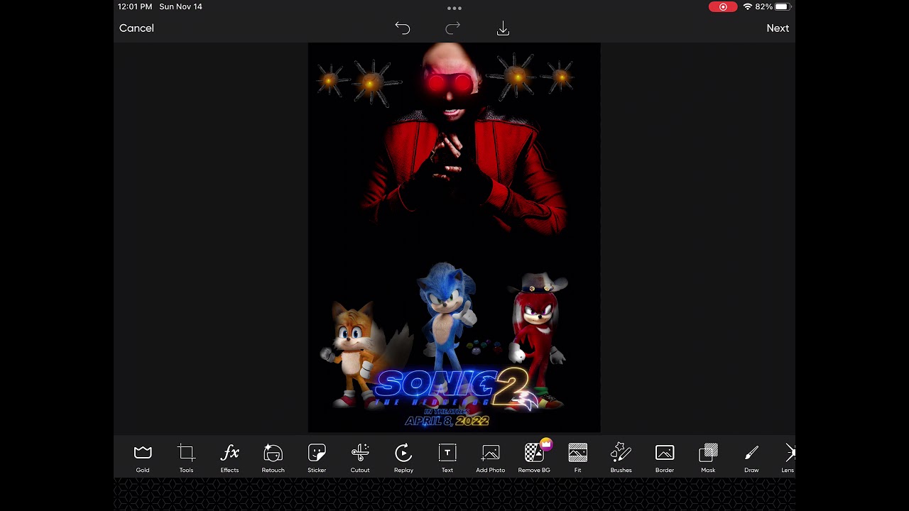 Sonic movie 2 fan made poster - YouTube
