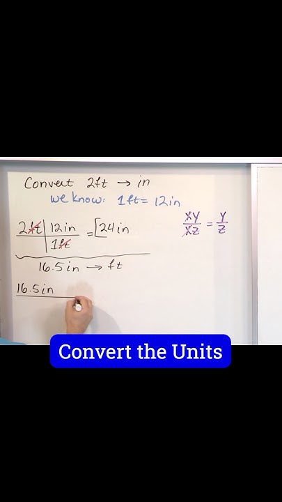 Easily Convert Units in Physics - YouTube