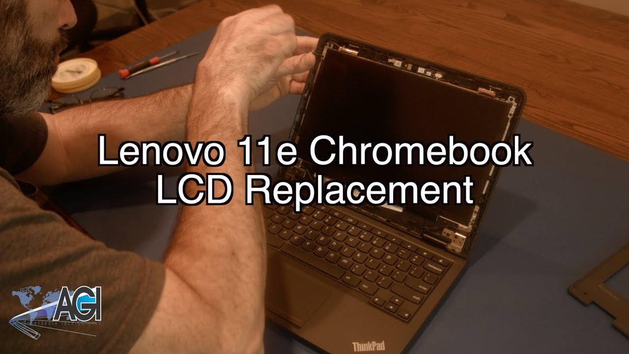 Lenovo ThinkPad 11e Chromebook LCD Replacement - YouTube