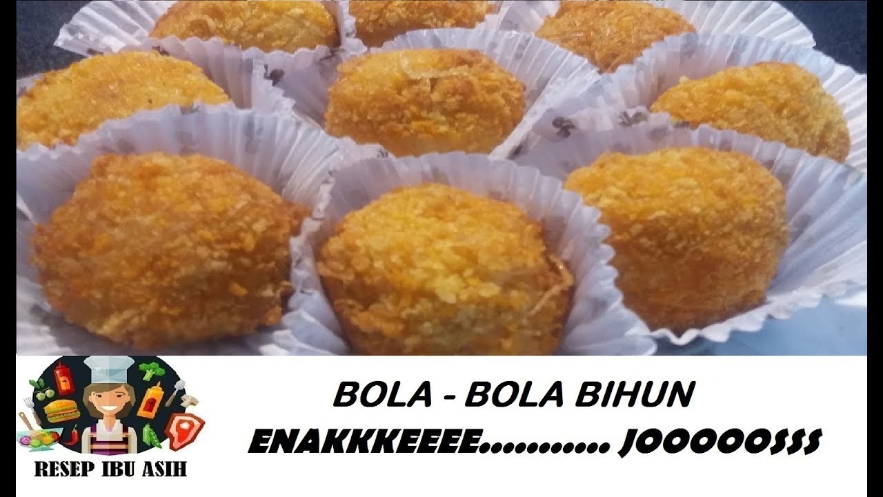 RESEP BOLA BOLA BIHUN ISTIMEWA | SPECIAL BIHUN BALL RECIPES - YouTube