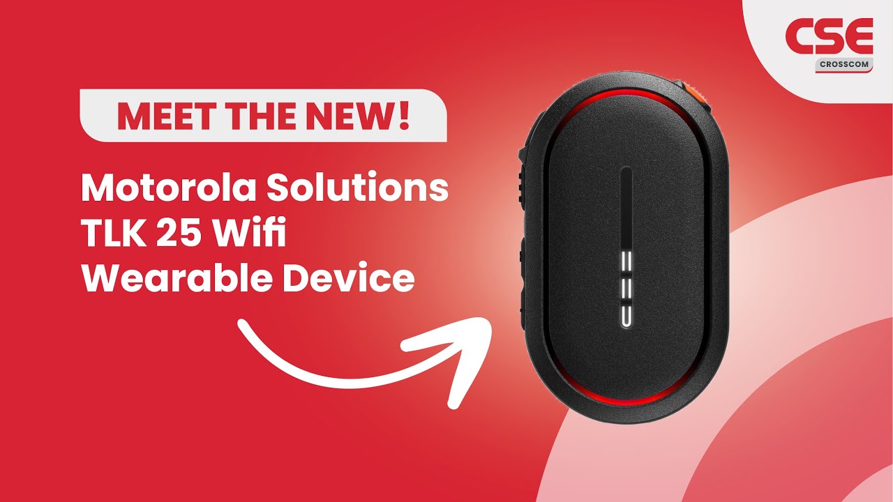 Meet the Motorola Solutions TLK 25 Wi-Fi Device - YouTube