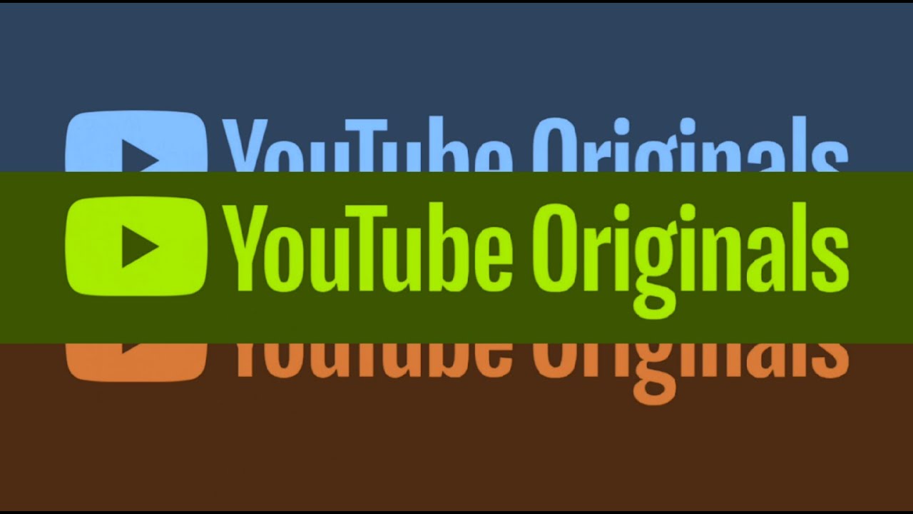YouTube Originals Falling Words Ident Logo Let's Effects - YouTube