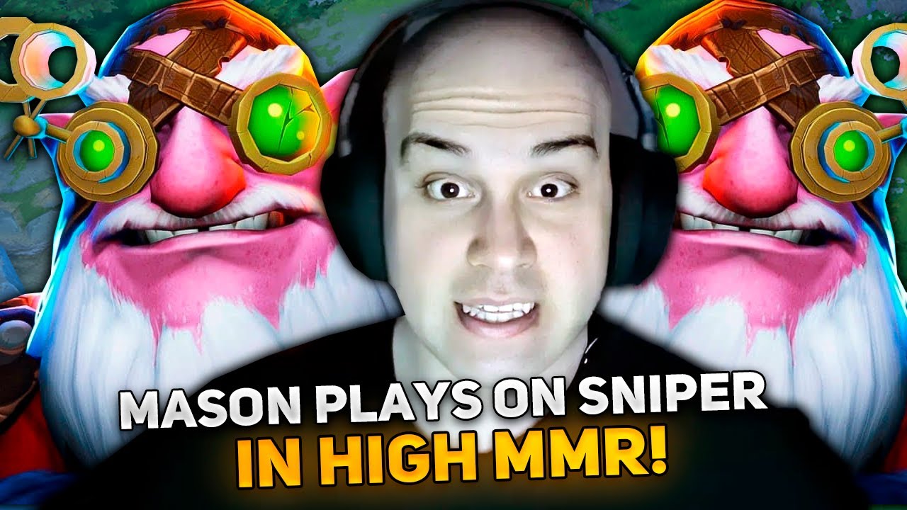 MASON plays on SNIPER in HIGH MMR! - YouTube