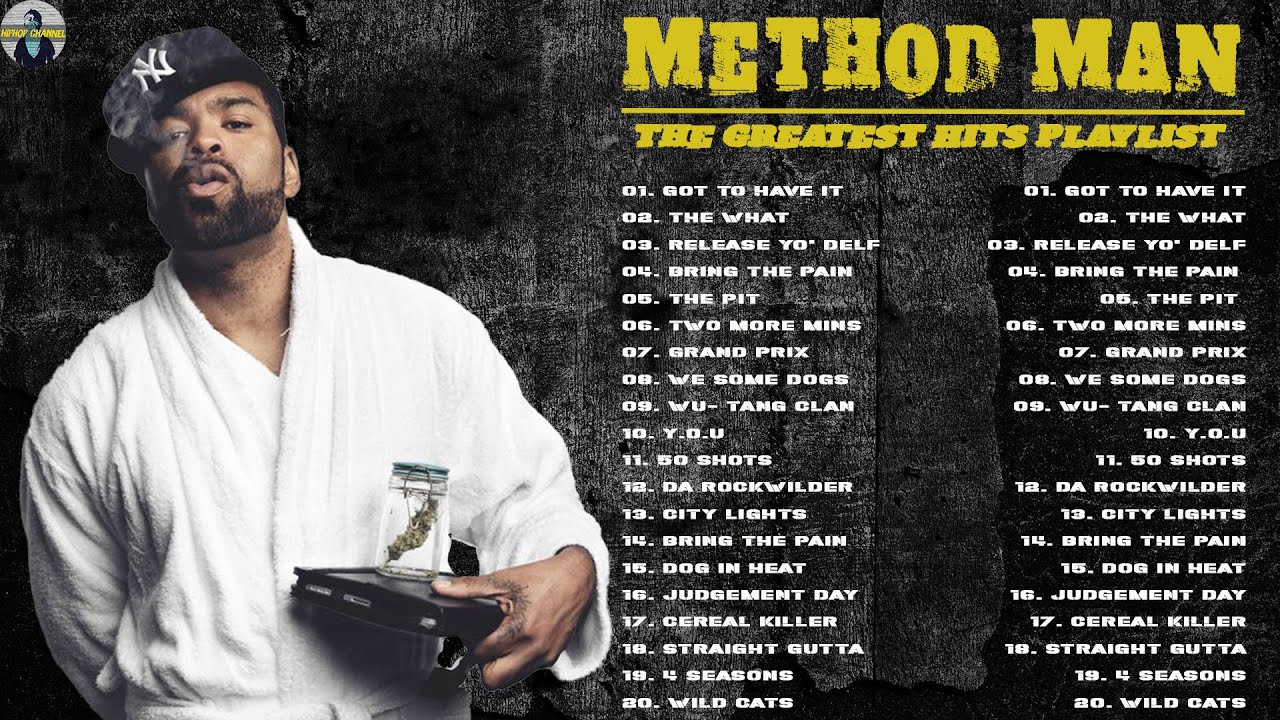 Method Man Greatest Hits Full Album 2023 Top Best Rap Songs Of Method ...