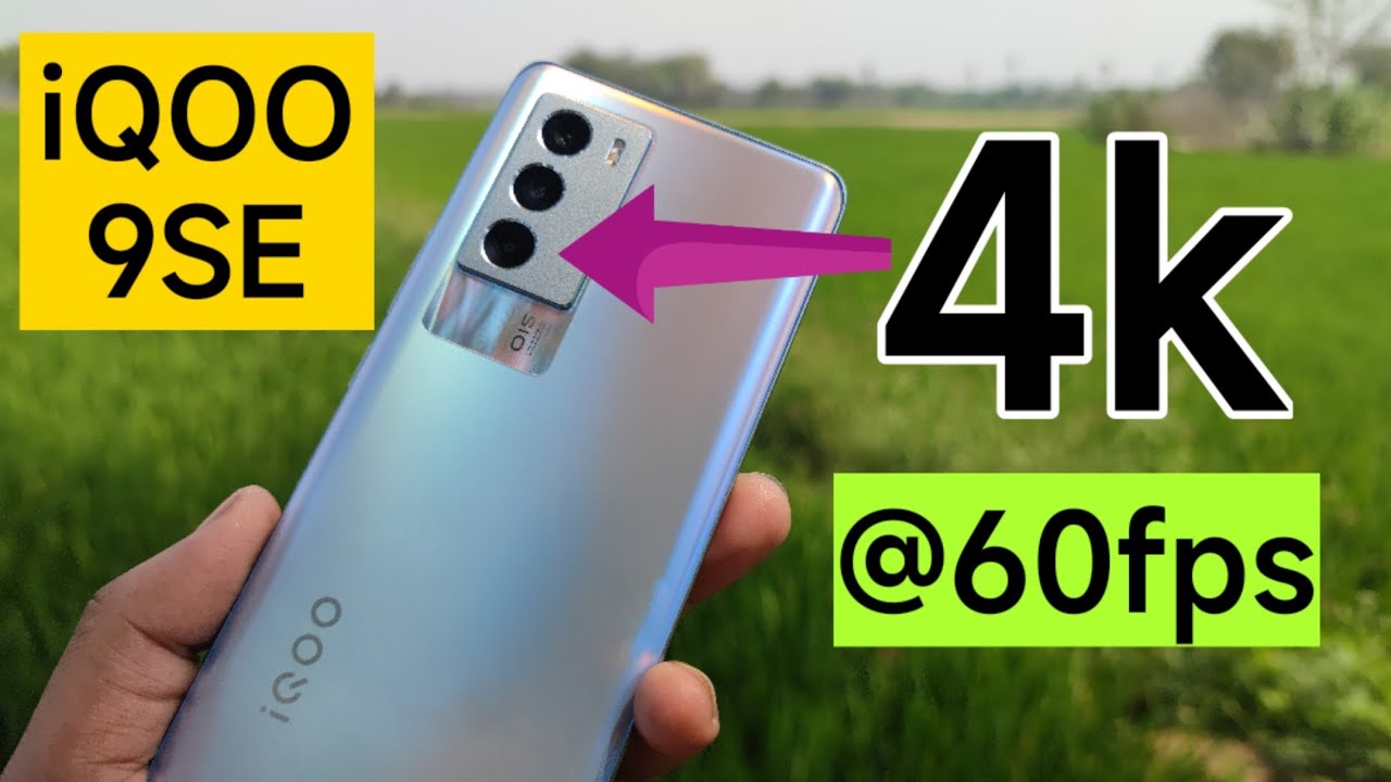 iQOO 9SE 4k 60fps Camera Video Sample Review Stabilization Test 🔥🔥🔥 ...